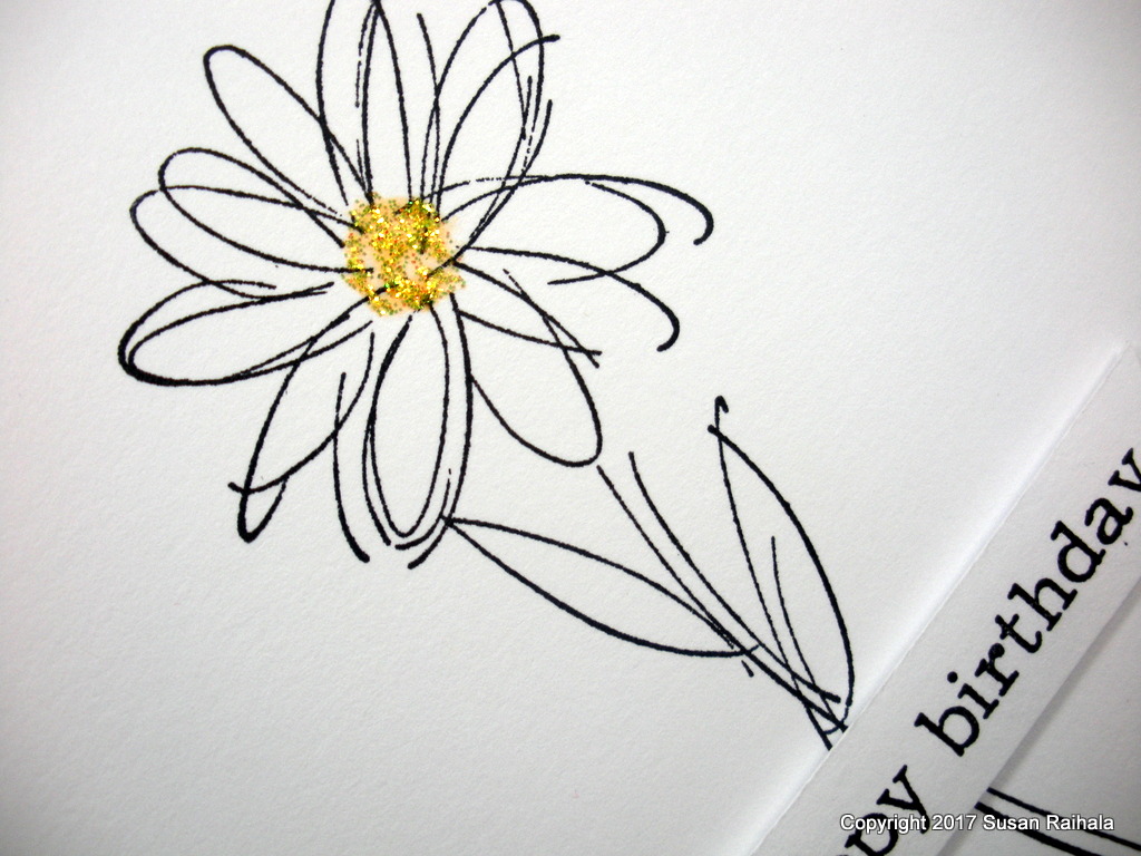 Simple Daisy Drawing