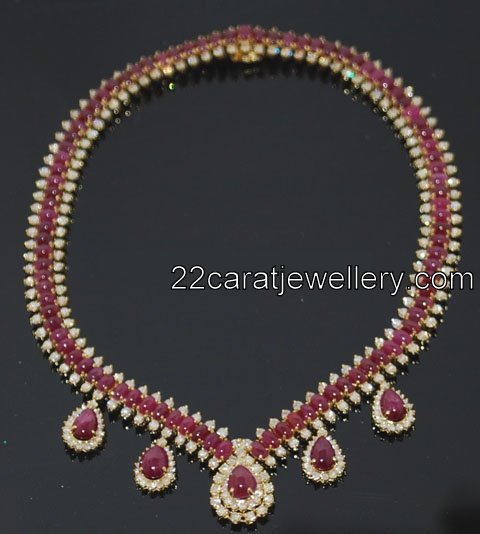 Ruby Choker - Jewellery Designs