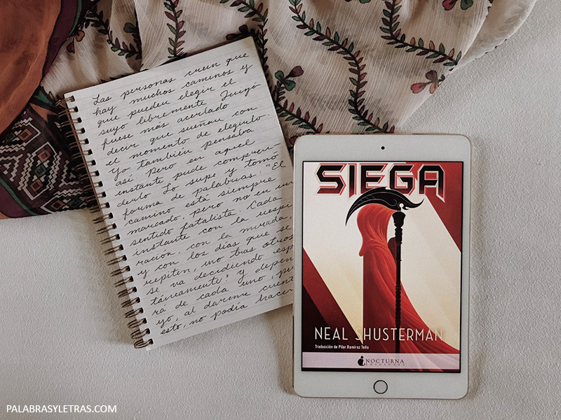 Siega, de Neal Shusterman | Palabras y letras