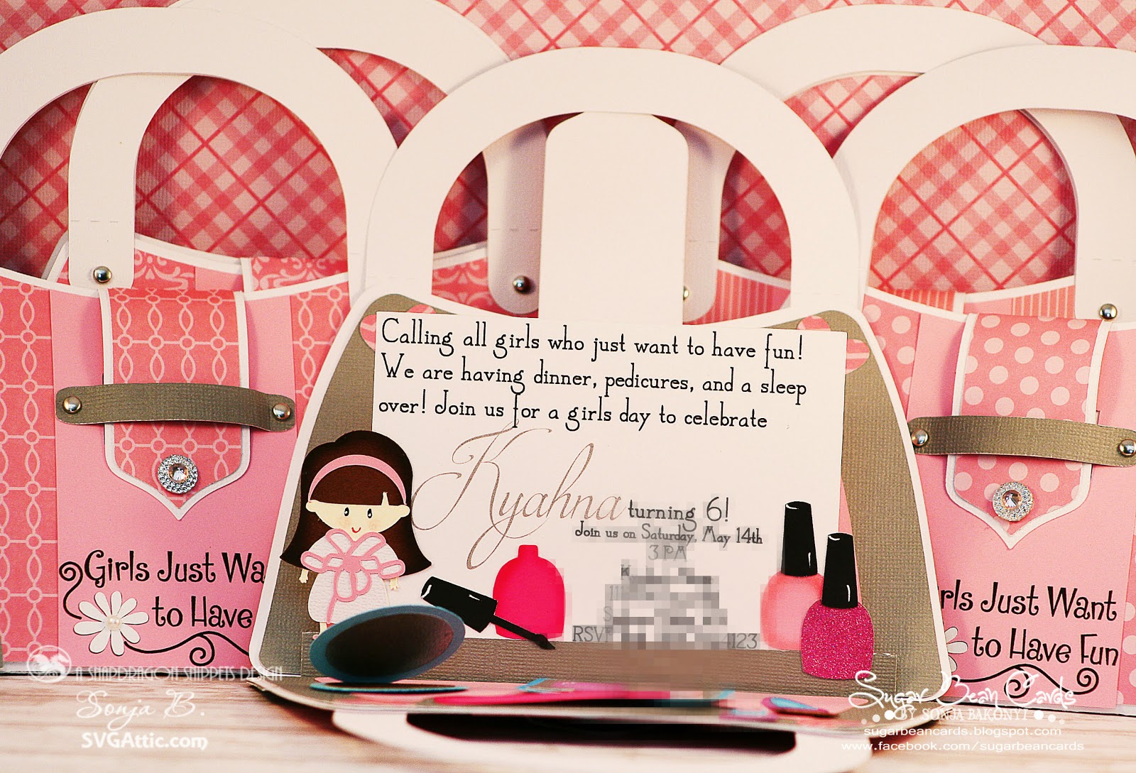 Purse Made By Using Invitations Template