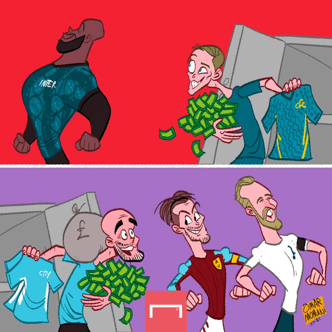 Omar Momani cartoons: Inter Milan