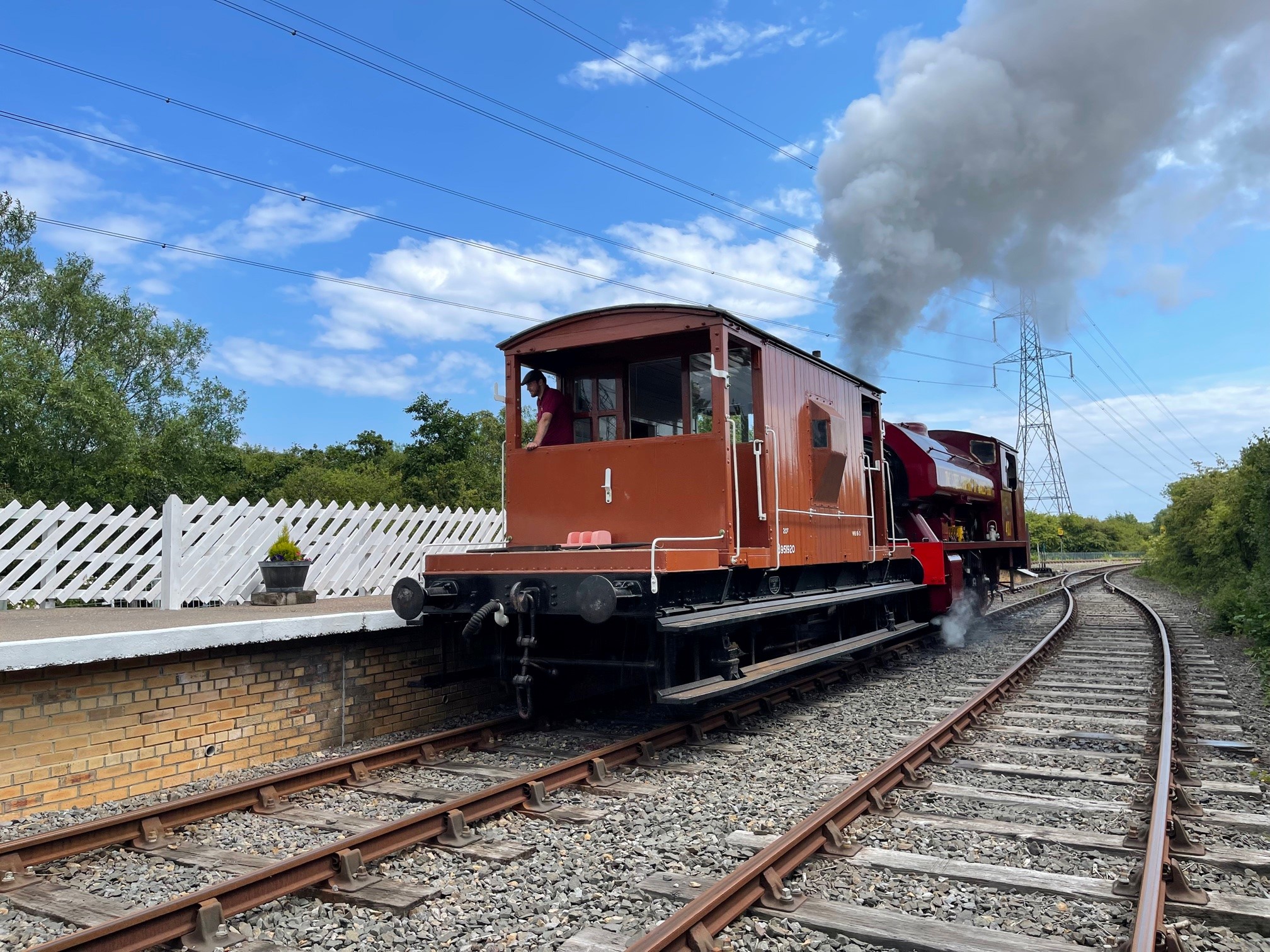 North Tyneside Steam Railway: Freight Guard training