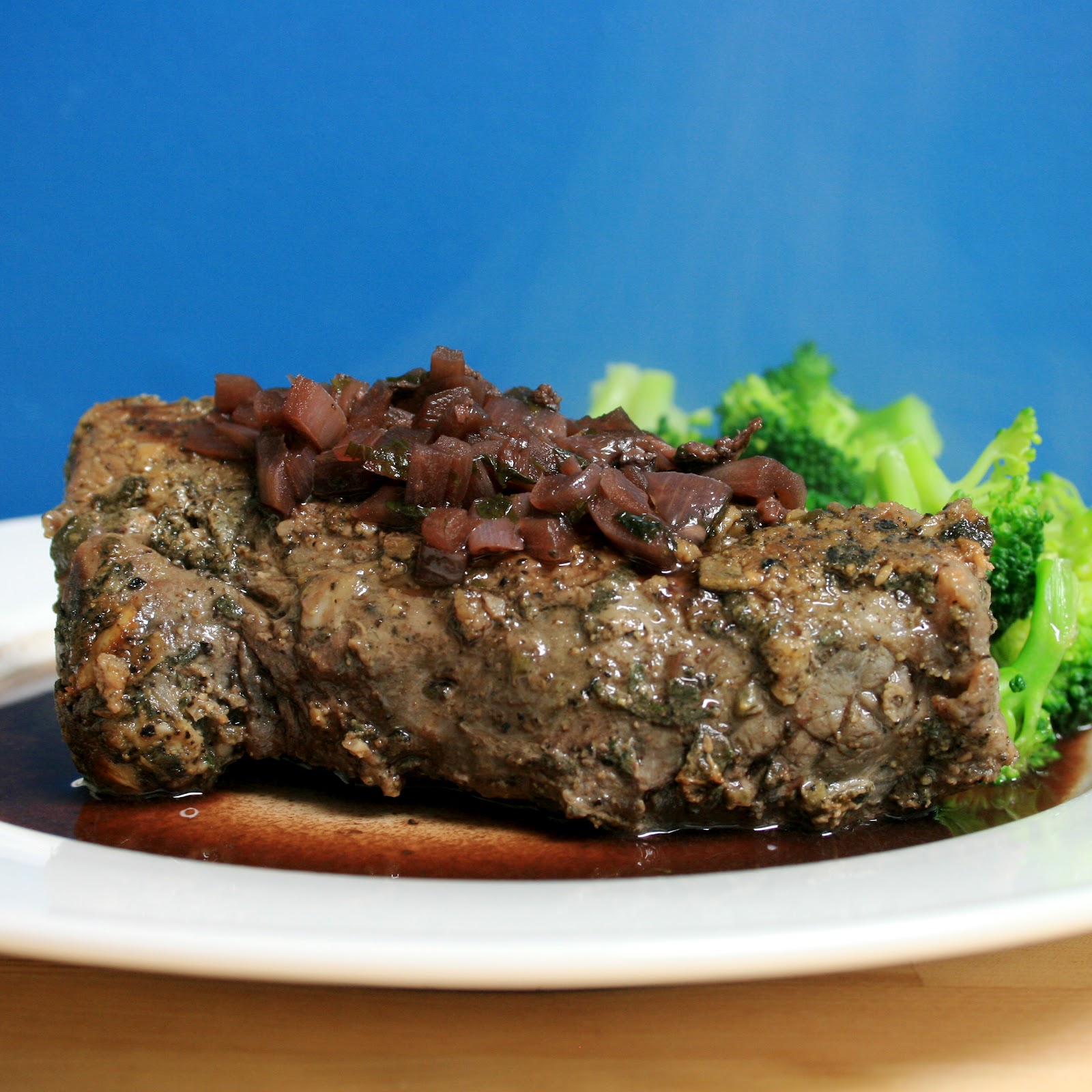 Dairy-free by Design: Steak with Merlot Sauce
