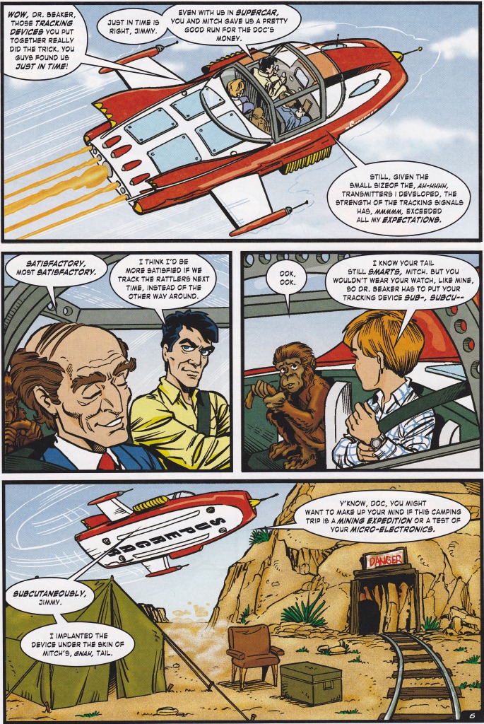 Toys and Stuff: Supercar Comic pgs 6 - 10