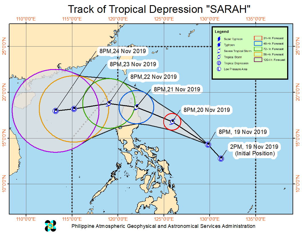 Class suspensions, Tropical Cyclone Wind Signal as of 5:00 am, November ...