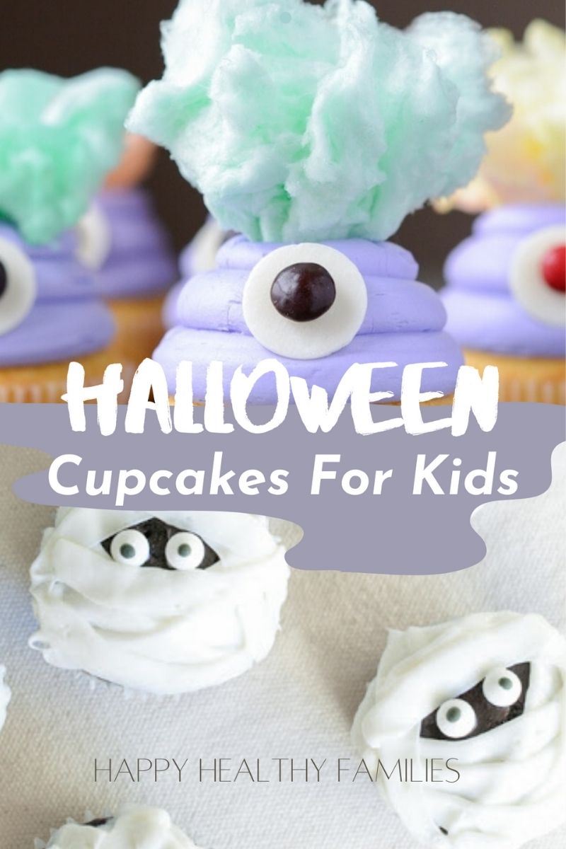 Happy Healthy Families: 10 Kids Halloween Cupcakes That are Spooky Fun ...