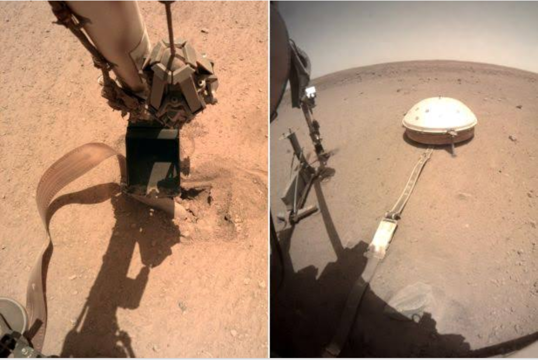 NASA fixes Mars lander by telling it to hit itself with a shovel