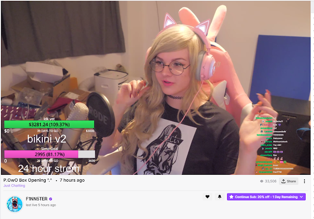 transgender fiction: F1NN5TER - e-girl gamer