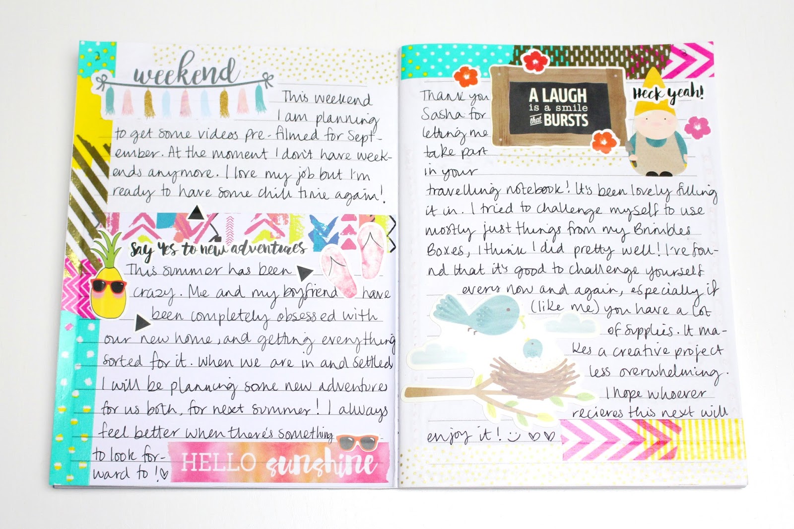 Mrs Brimbles: Travelling Notebook