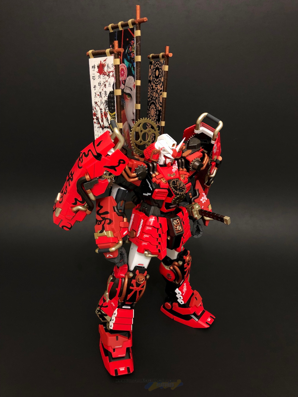 Custom Build: MG 1/100 Shin Musha Gundam "Musha of the Flowers"