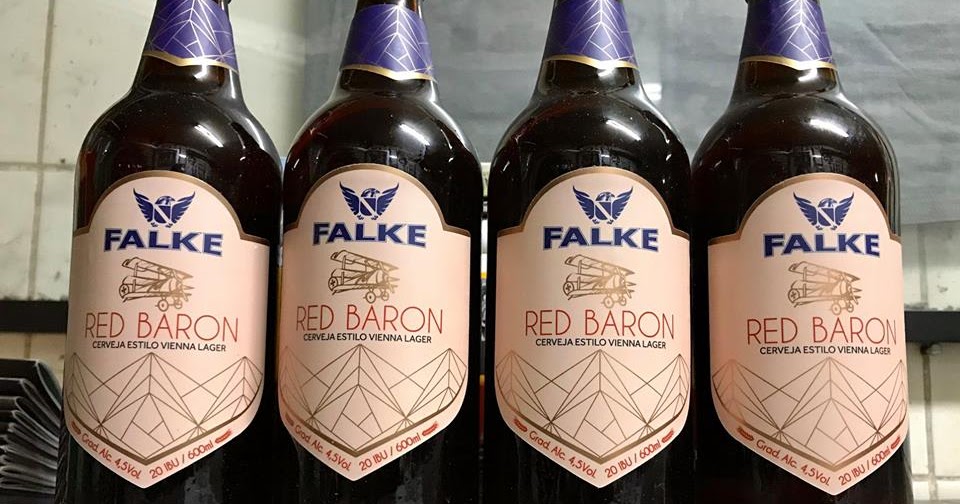 Falke Bier lança Red Baron em garrafa – NINKASI BEER CLUB