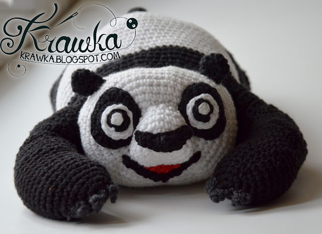 Krawka: Kung Fu Panda 3 - crochet PATTERN