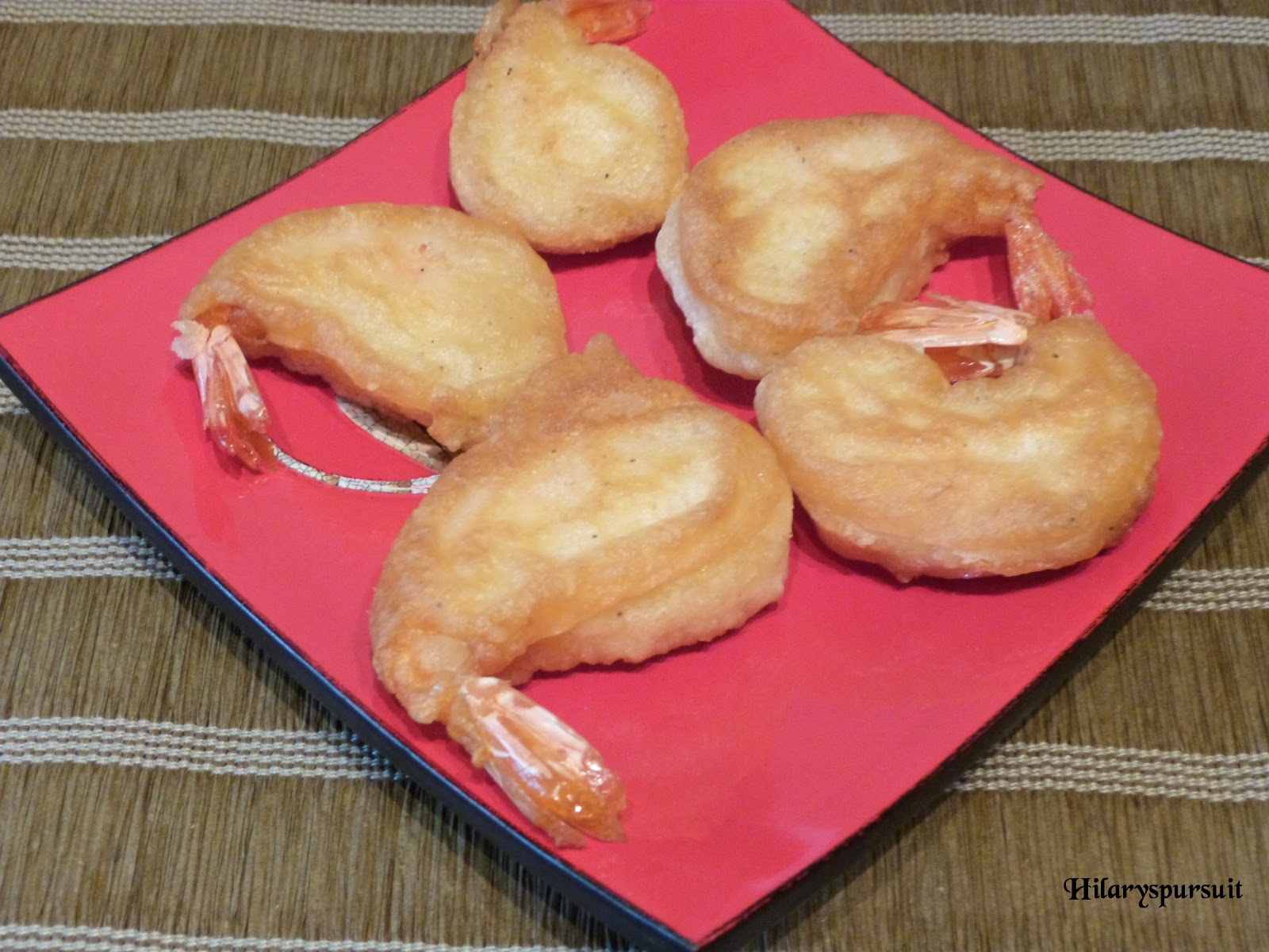 Dans la cuisine d'Hilary: Beignets de crevette / Shrimp fritters