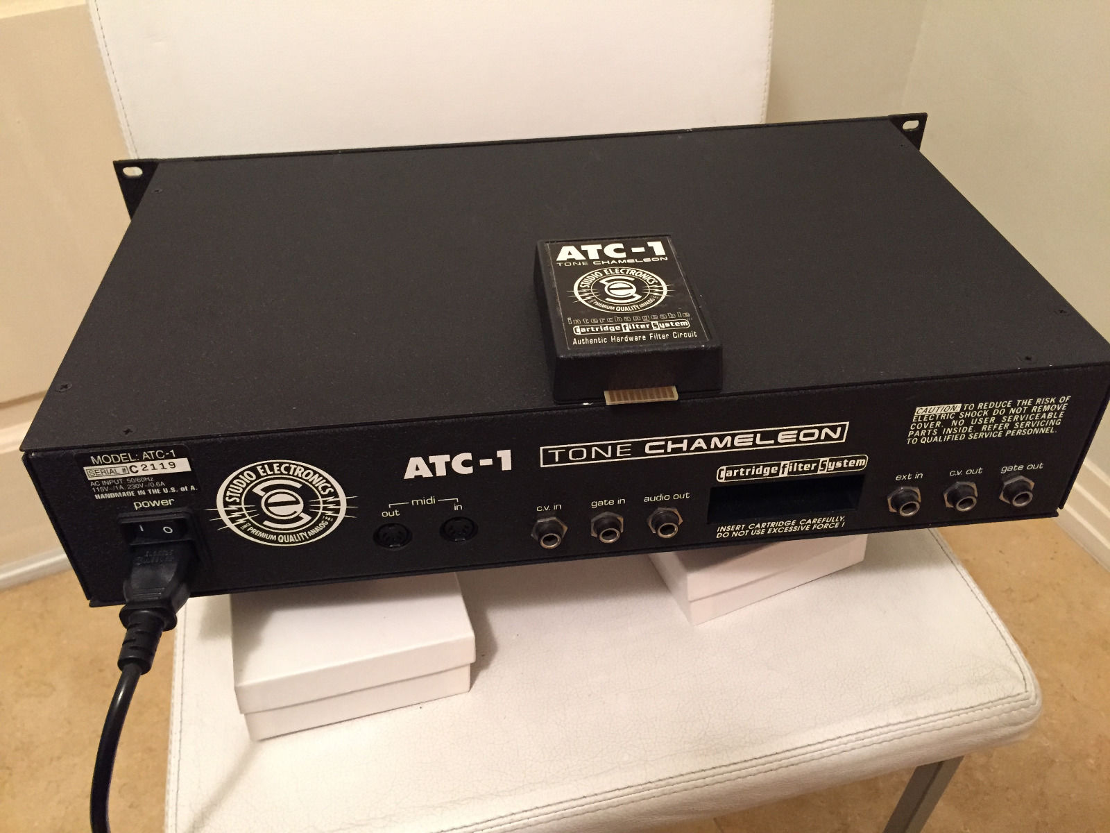 MATRIXSYNTH: Studio Electronics ATC 1 Tone Chameleon Analog Synthesizer ...