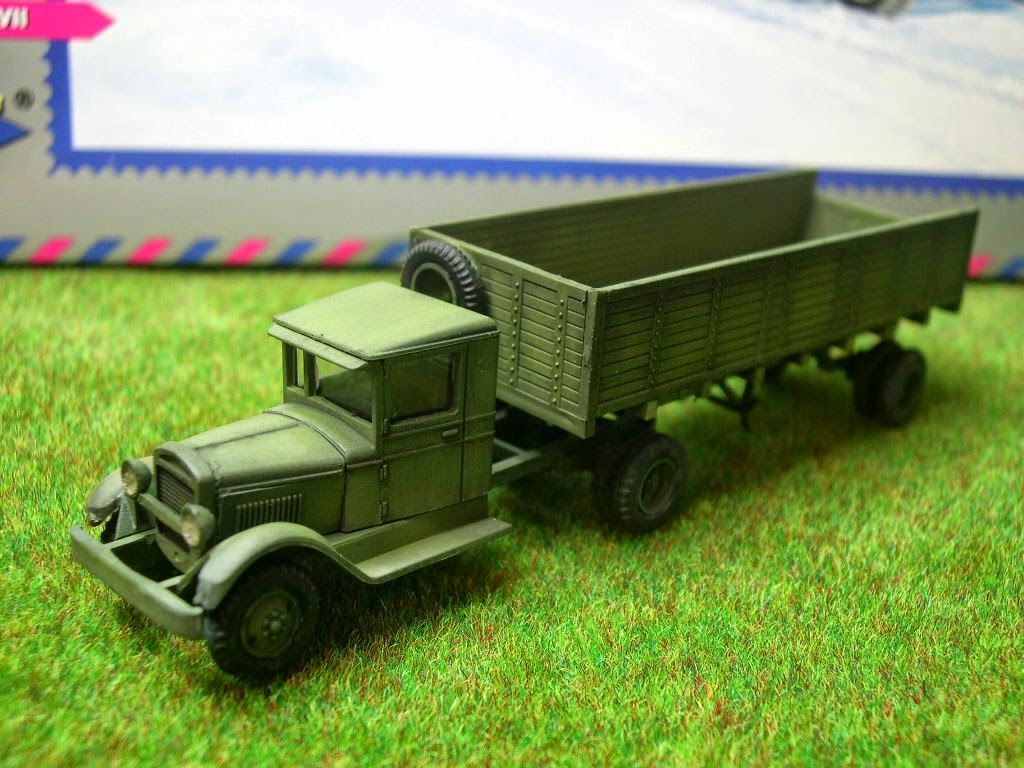 Javisky´s Hobbies: ZIS-10 CON SEMI-TRAILER DE 6 T. PST 1/72