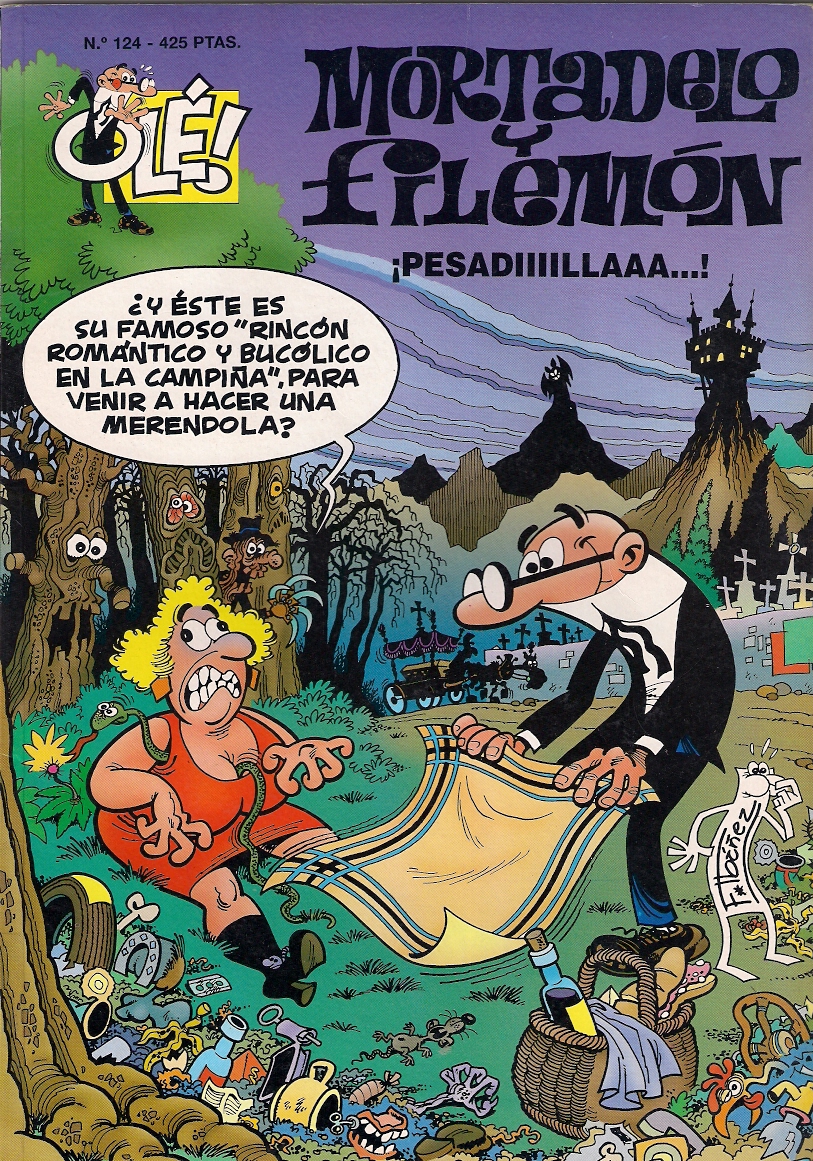 Las Manchas de Rorschach: Colección Olé- 4º edición. Mortadelo y Filemón.