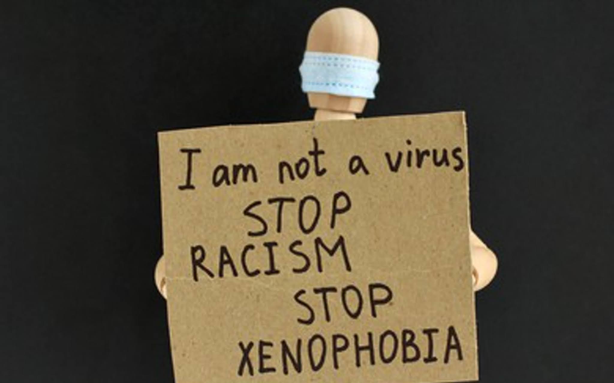 Xenophobia vector illustration word cloud isolated on a white ...