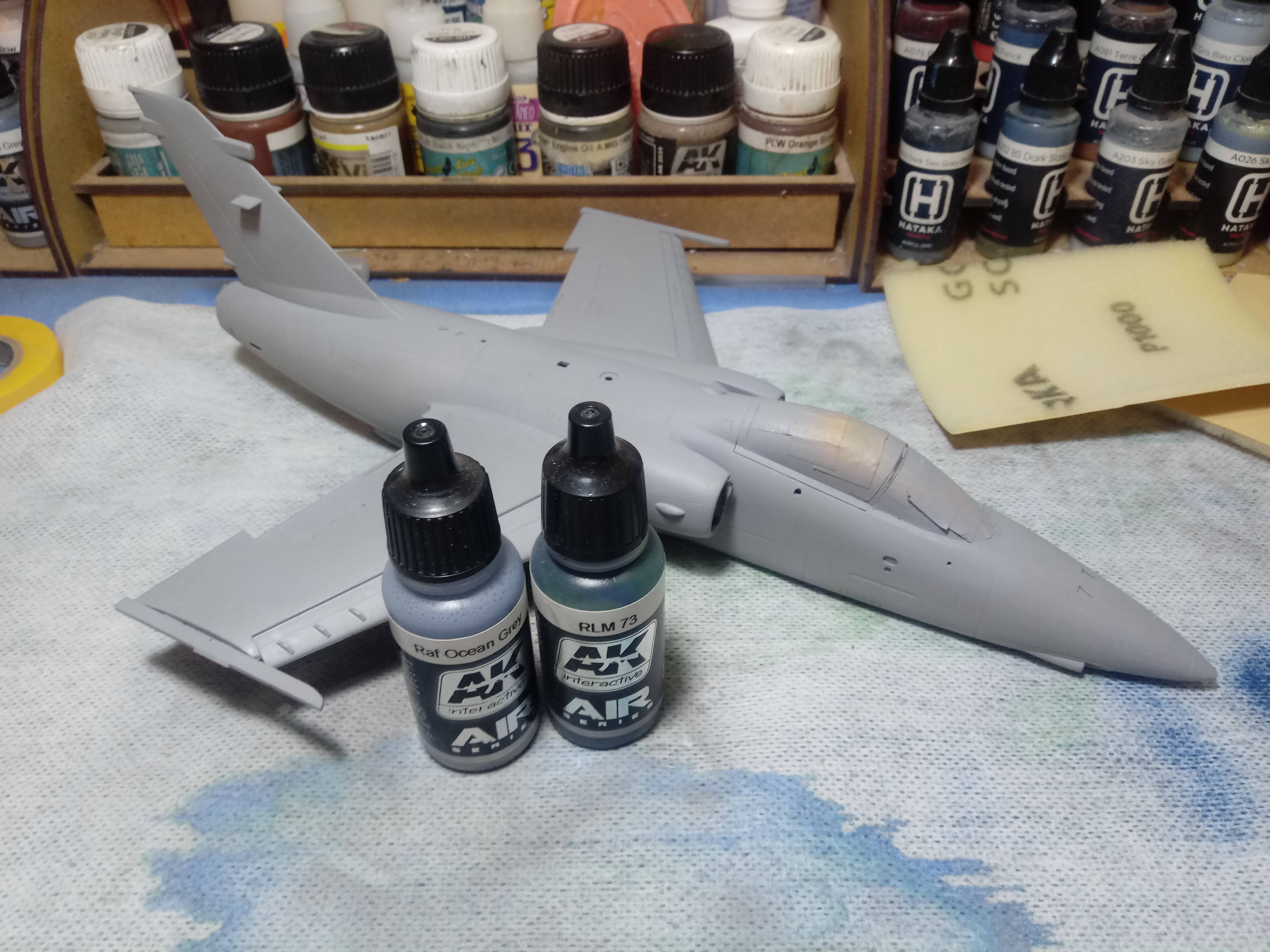 WIP: Alenia Aermacchi/Embraer AMX A-1 1/48 Hobbyboss Parte 2