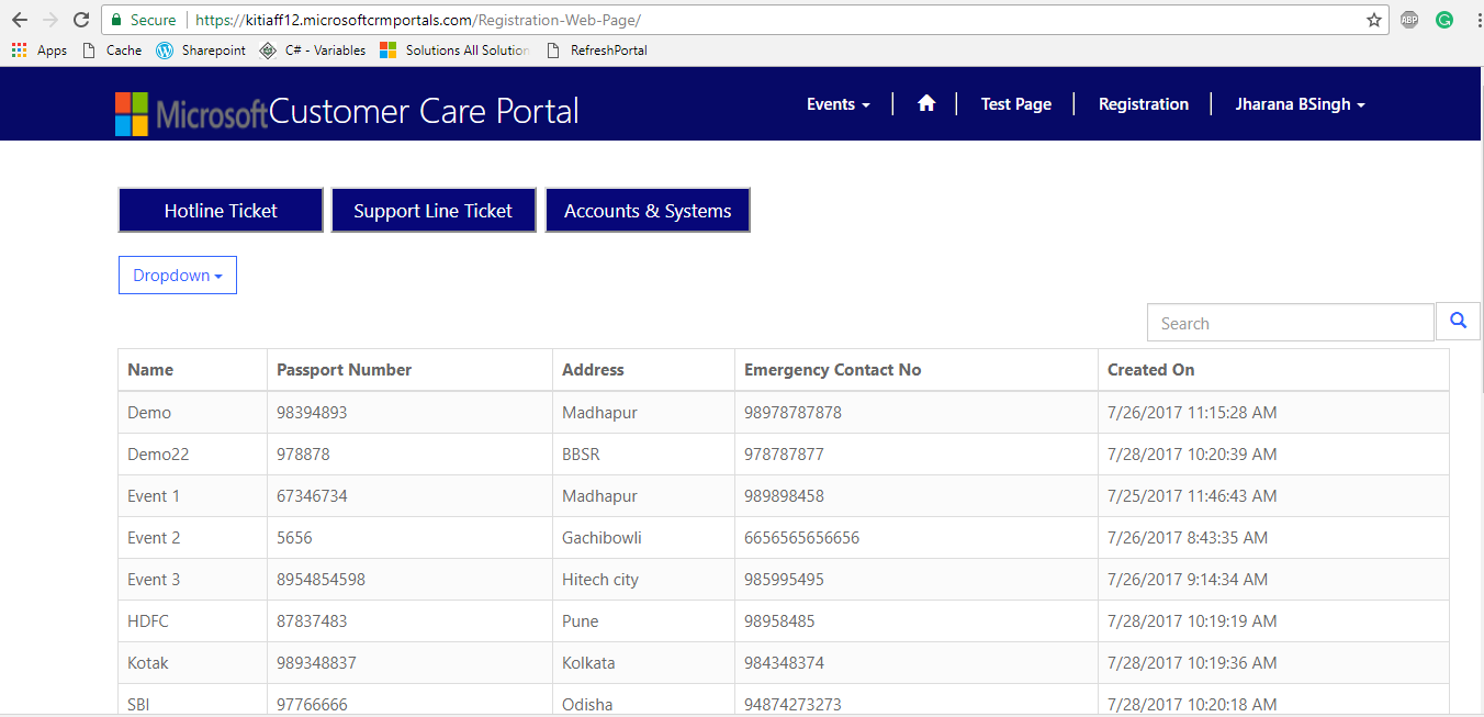 Dynamics CRM Adda_Jharana: Display CRM Records in CRM portal 365 Using ...