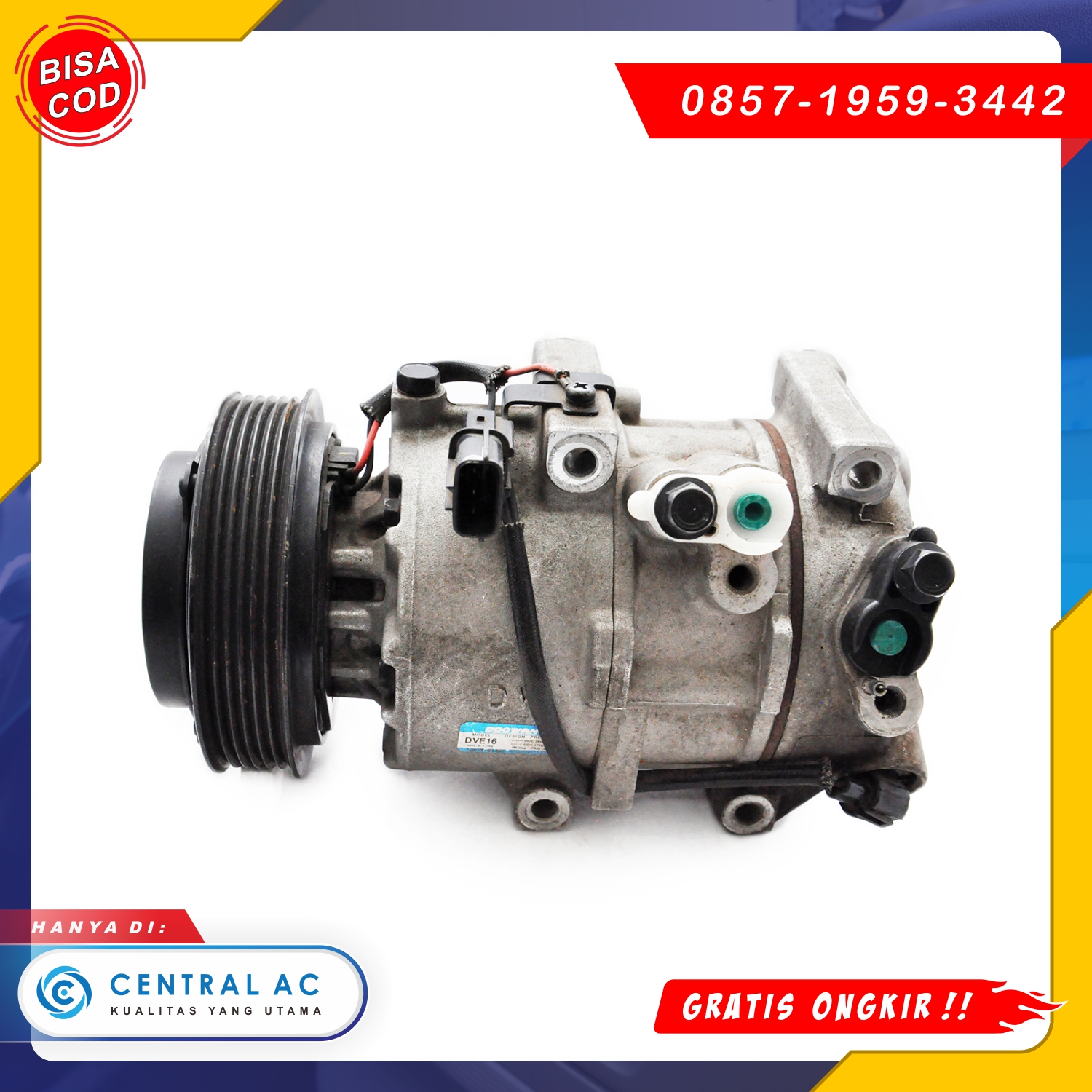 Jual Compressor/Kompresor AC Mobil Hyundai Tucson / New Avega - Harga ...