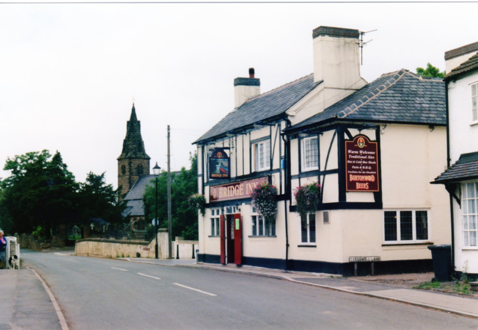Pubs: Then & Now: #224 Bridge Inn, Brewood, Staffordshire : 1987 to 2016