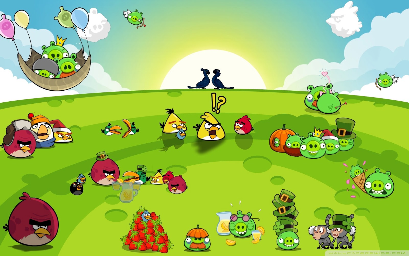 Angry Birds Theme - Popular Windows Themes