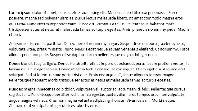 One Cool Tip .com: Microsoft Word's Magical Lorem Ipsum Generator