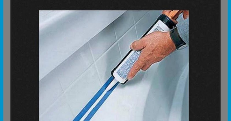 DIY And Household Tips: How To Caulk Perfectly