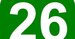 Who Knew The Number 26 Was So Cool?