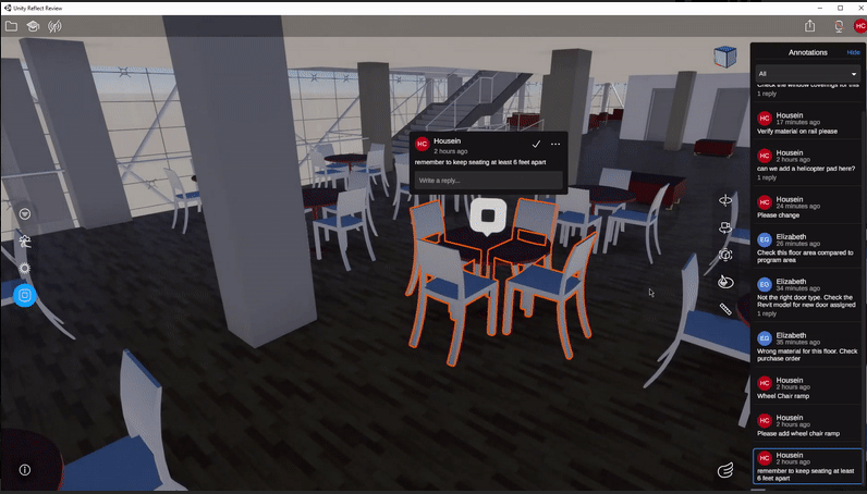 Lo nuevo de Unity Reflect Review - cadBIM3D