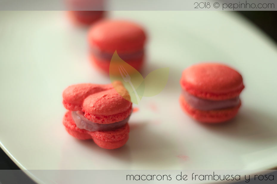 i-Recetas: Macarons rosa y frambuesa