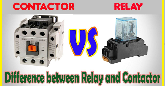 Difference between a Contactor and a Relay - electrical and electronics ...
