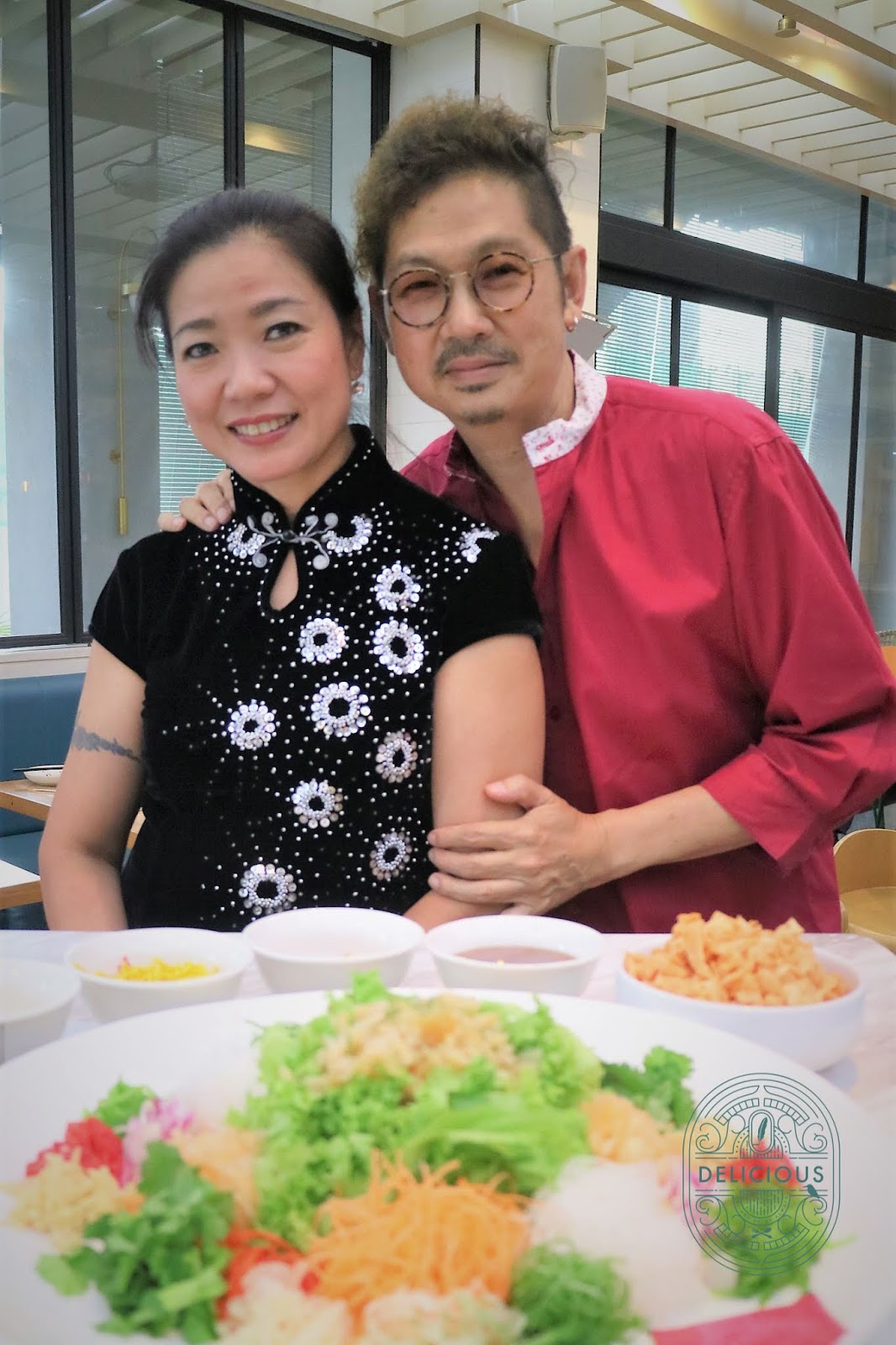 The Socialisters Huey Hiew : DELICIOUS's Yee Sang Symbolic prosperity