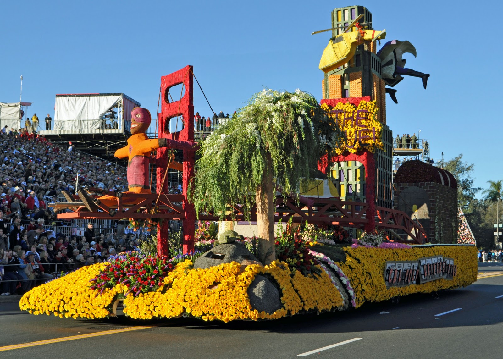 A Passion for Flowers: Two Rose Parade Floats Honored For Choosing ...