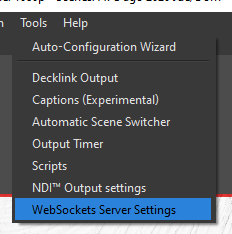 OBS // Controlador web para OBS - websocket