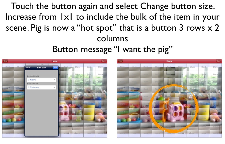 SCAAC-N: Visual Scene Display (TouchChat HD)