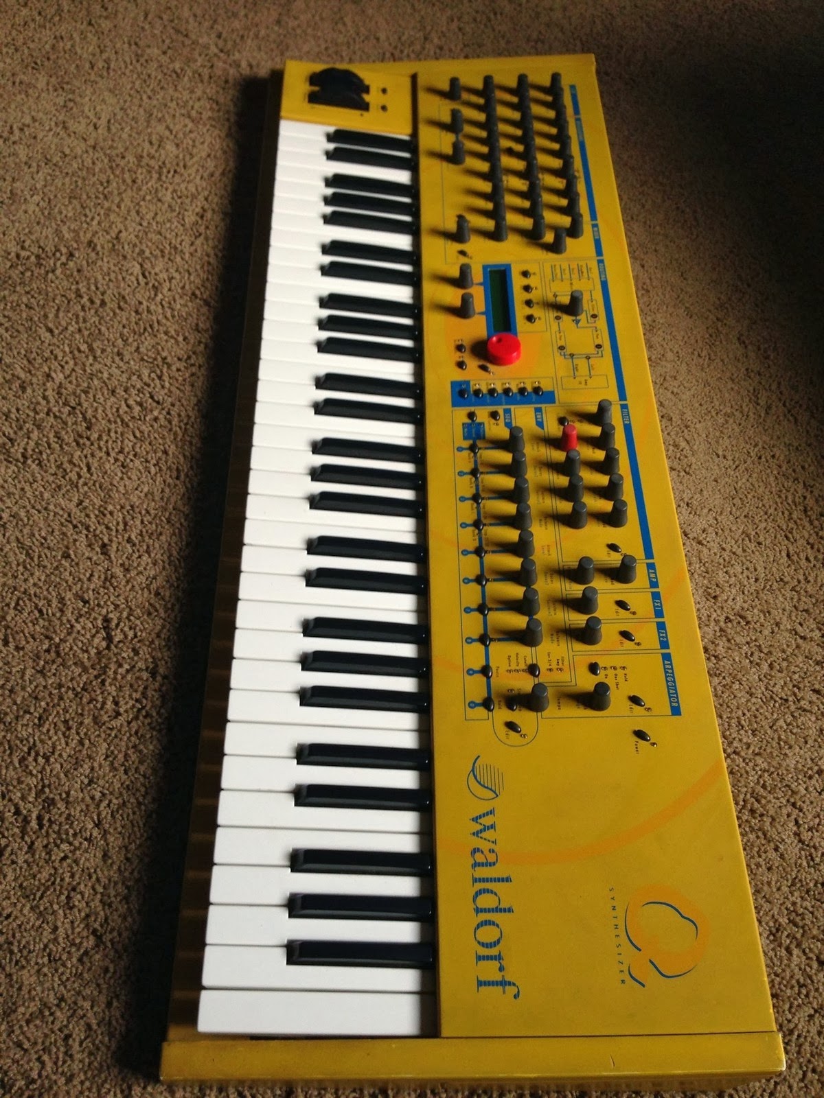 MATRIXSYNTH: Yellow Waldorf Q Synth