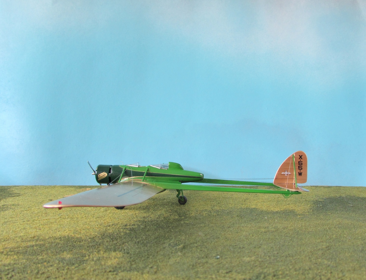 Wings of Intent: EMSCO Flying Wing, 1/72nd scale scratchbuilt