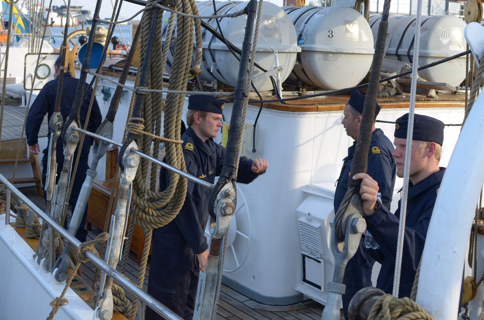 The Things I Enjoy: The Royal Swedish Navy's school ship HMS Gladan ...