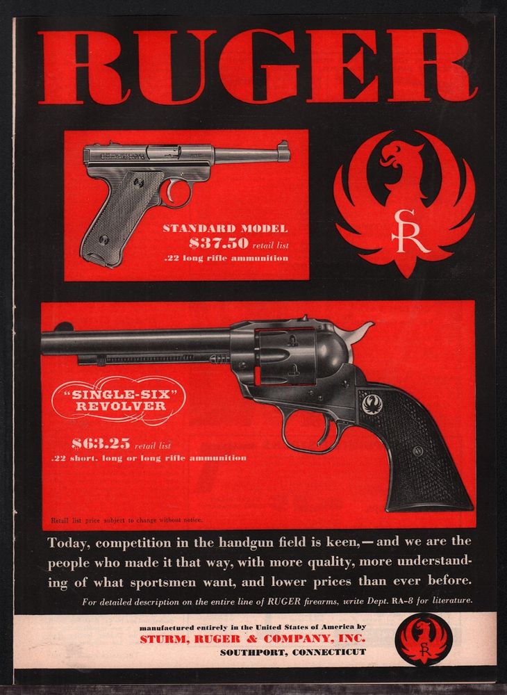 TINCANBANDIT's Gunsmithing: Firearm Factory of the Month: Sturm, Ruger ...