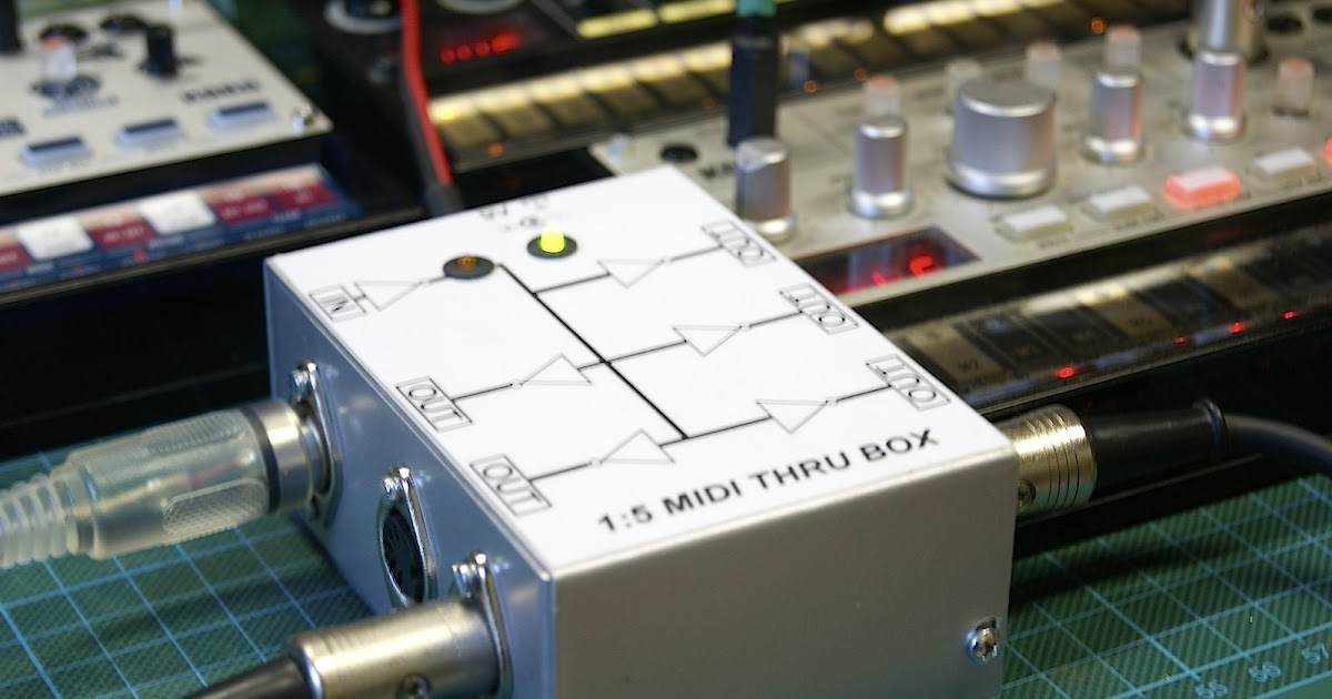 Growing your modular synthesizer for dummies: MIDI Thru Box
