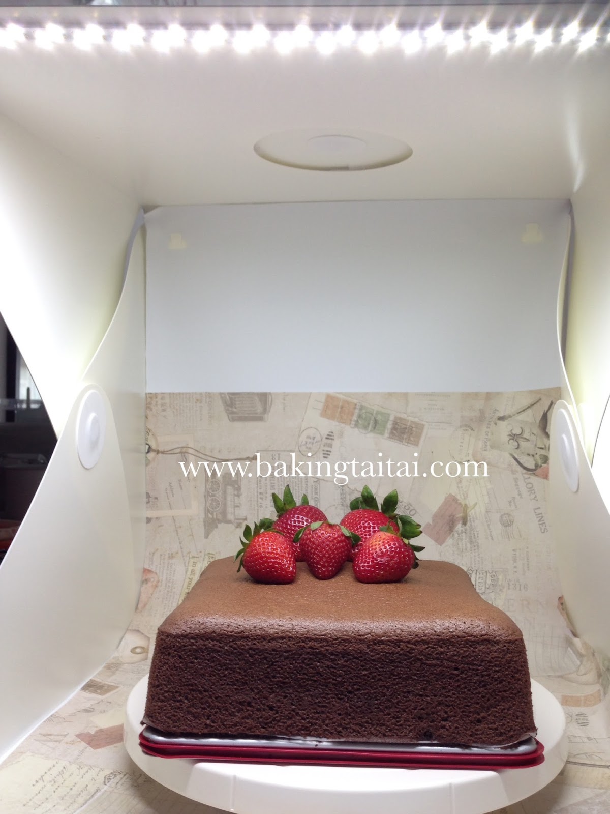 Baking Taitai 烘焙太太: Plug and Play Lightbox - Great for food photography!