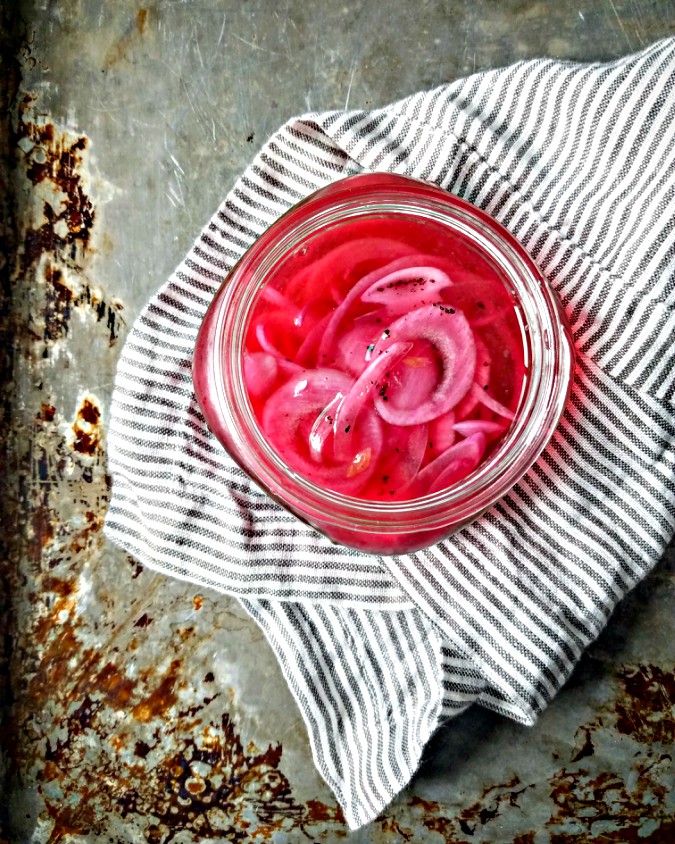 Mango & Tomato: Quick & Easy Pickled Red Onions With Sumac