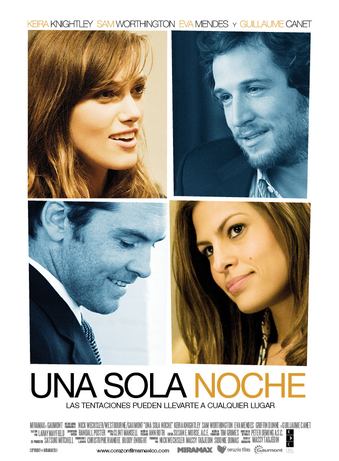 JORGE COLL: PRÓXIMO ESTRENO: UNA SOLA NOCHE