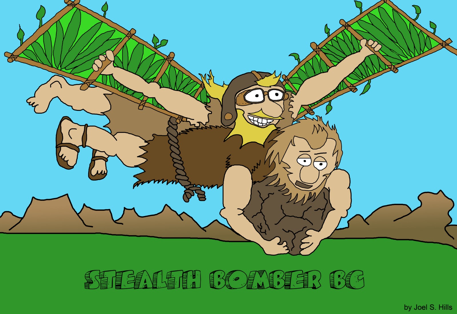 Slight Angle: Flying Caveman