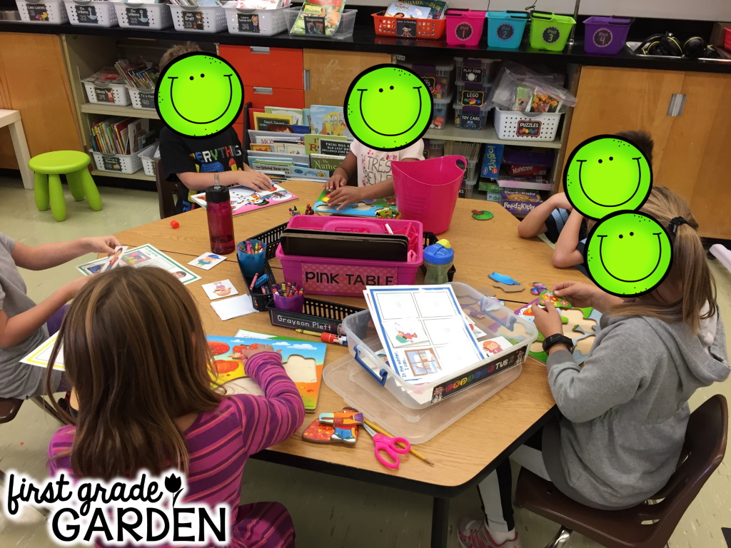 First Grade Garden: Daily Schedule - Theme