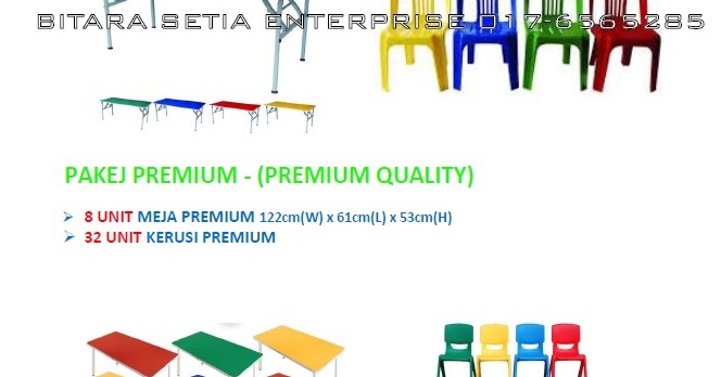 Pembekal perabot kanak-kanak tadika, taska dan prasekolah: PAKEJ MEJA ...