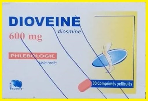 دواعي استعمال دواء dioveine 600mg