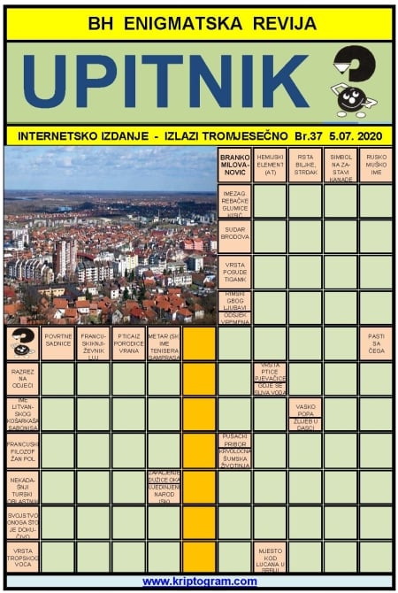 ENIGMATIKA (tupljenje i oštrenje): NOVI "UPITNIK"