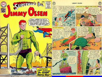 Dave's Comic Heroes Blog: A Pair Of Giant Jimmy Olsen Transformations